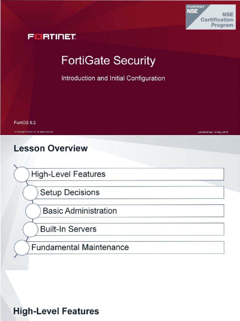 FortiGate Security | PDF | Domain Name System | Computer Network