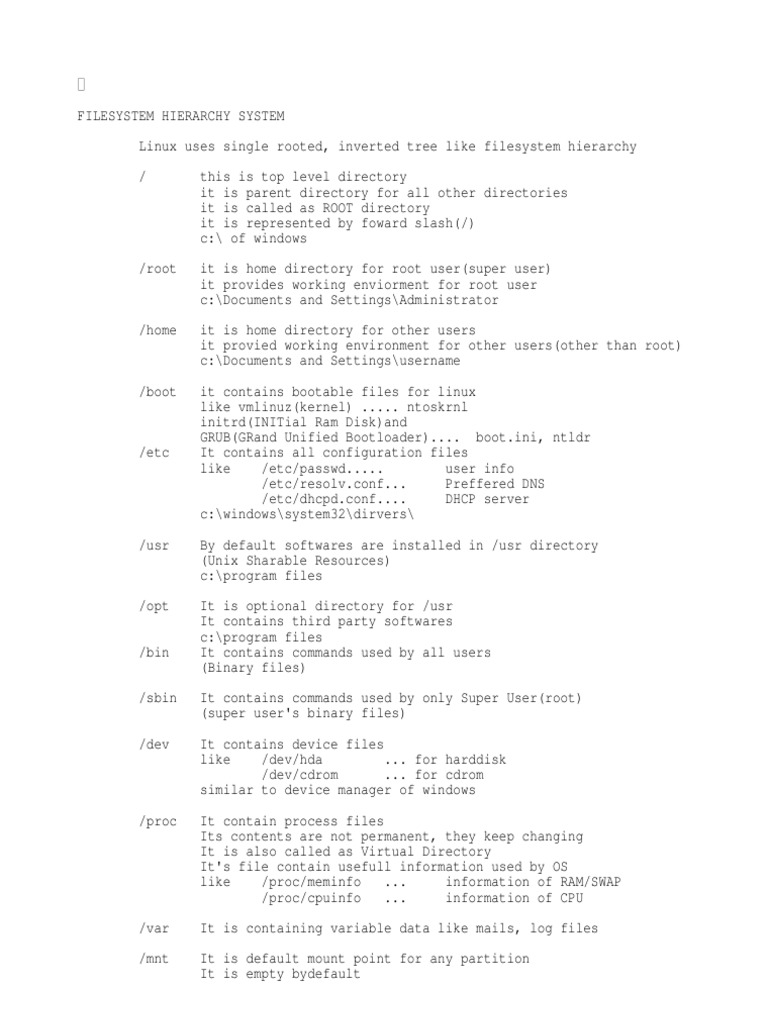 Linux Notes | PDF | File Transfer Protocol | Computer File