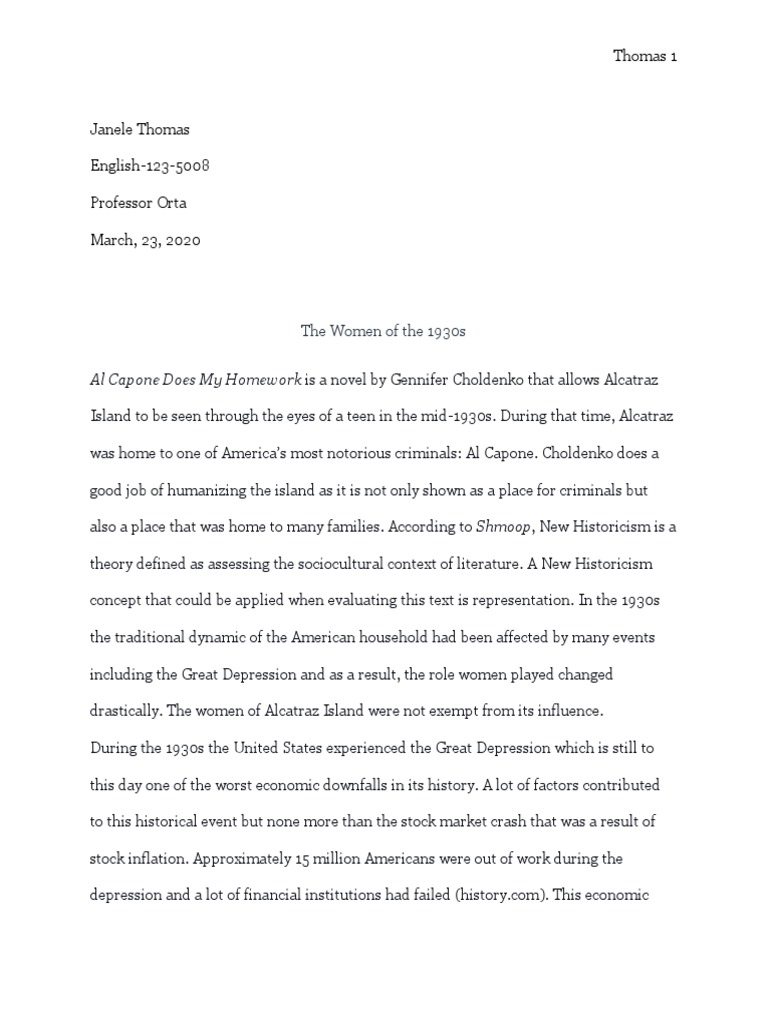 The Women of The 1930s | PDF | Great Depression | Behavioural Sciences