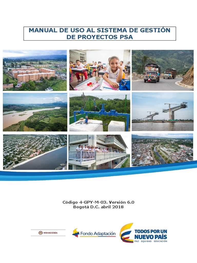 4-GPY-M-03 Manual Uso Sistema Gestion Proyectos VFAbr PDF | PDF ...