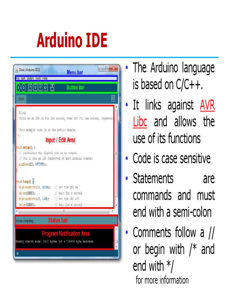 Arduino FDP PPT PDF | PDF | Analog To Digital Converter | Data Type
