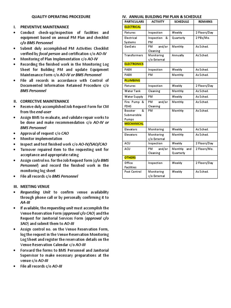 BMS-QMS Cheat Sheet | PDF | Business