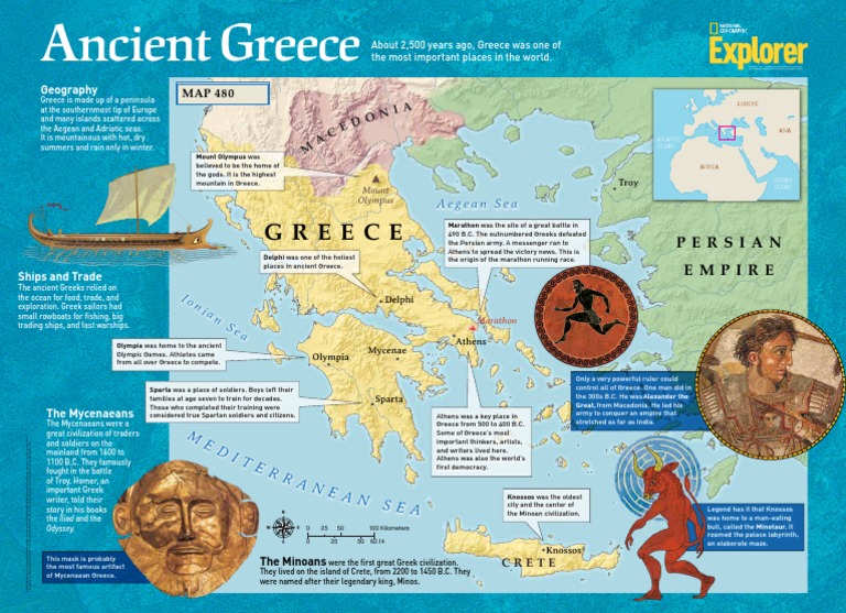 Ancient Greece Posters 1 Part1 PDF | PDF | Greece | Minotaur