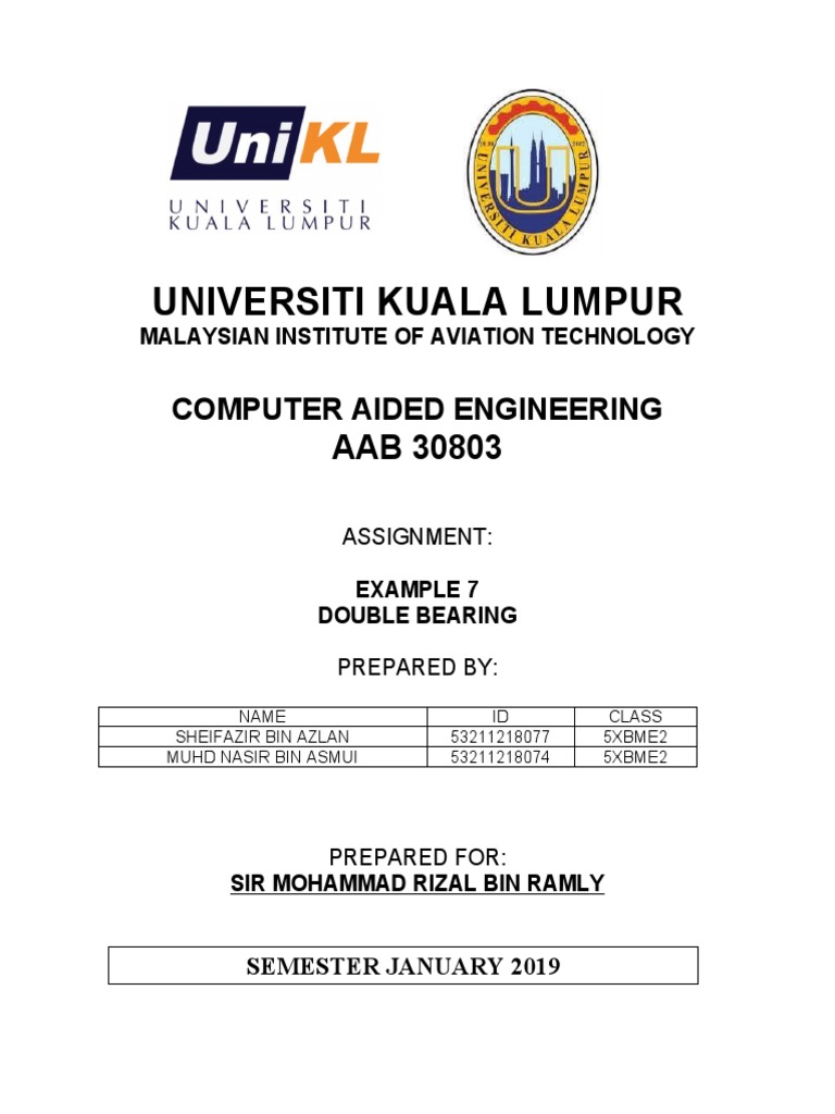 Cover Page Double Bearing | PDF