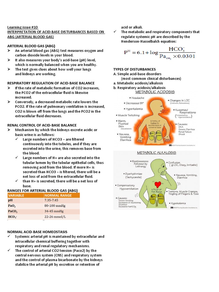 ABG Interpretation in Renal Failure | PDF | Dialysis | Hemodialysis