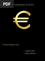 Inforeuro | PDF | Euro | Foreign Exchange Market