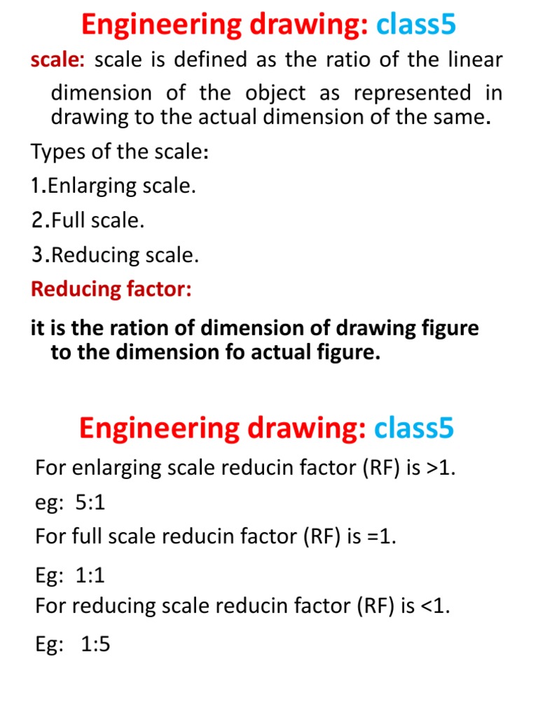 Engineering Drawing Class 5 | PDF