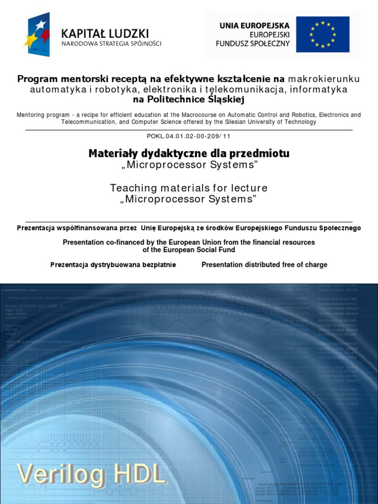 Verilog HDL Synthesis and Implementation | PDF | Digital Electronics | Electrical Circuits