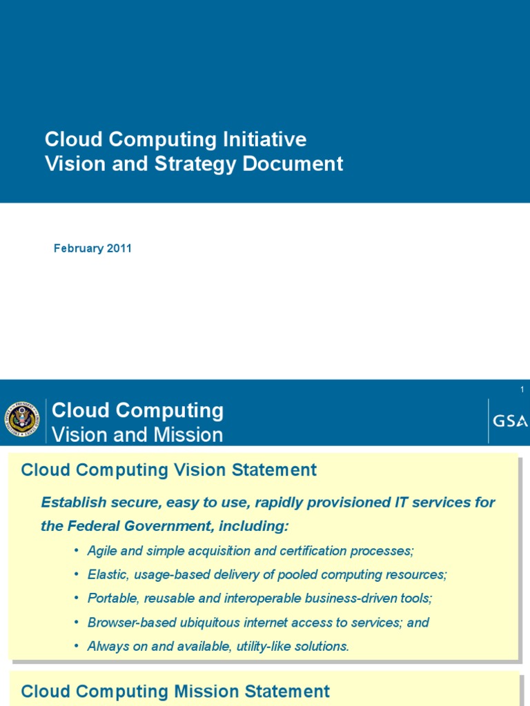 Cloud Computing Strategy 0 | PDF | Cloud Computing | Software As A Service