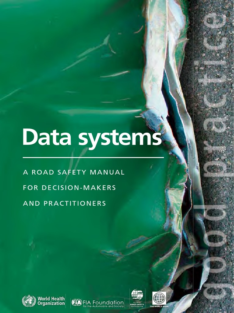 Data Systems Manual - Eng | PDF | Traffic Collision | Road Traffic Safety