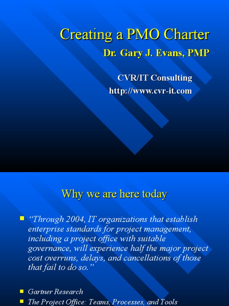 PMO Charter Benefits | PDF | Project Management | Economies