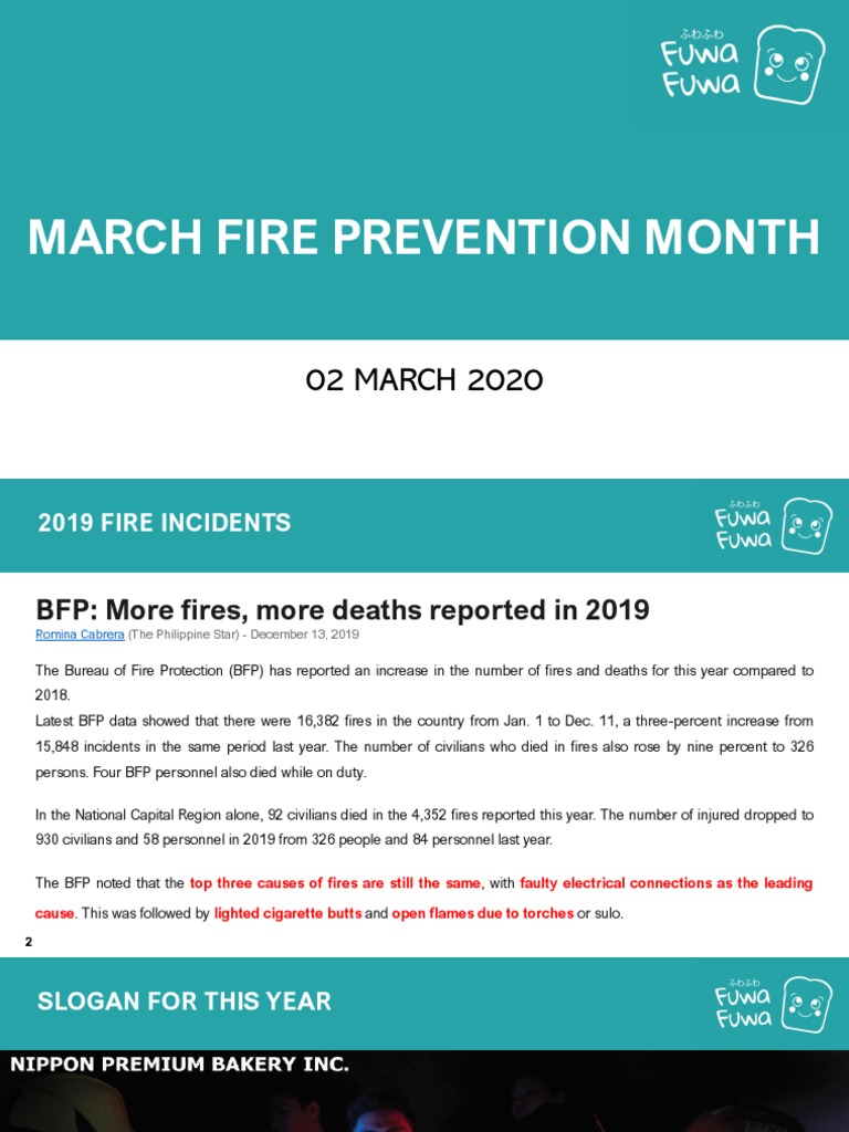 BFP Fire Prevention Month 2025 Slogan | PDF | Science & Mathematics