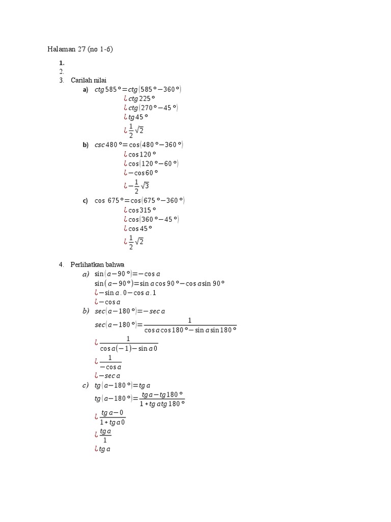 CTG 585° CTG (585° 360°) CTG 225° CTG (270° 45 °) TG 45 °: 1. 2. 3 ...