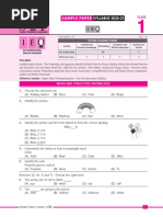 Class-1 NSO Paper | PDF | Weather | Nature