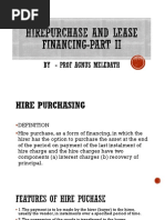 Hire Purchase - Example 1 To 10 | PDF | Interest | Deposit Account
