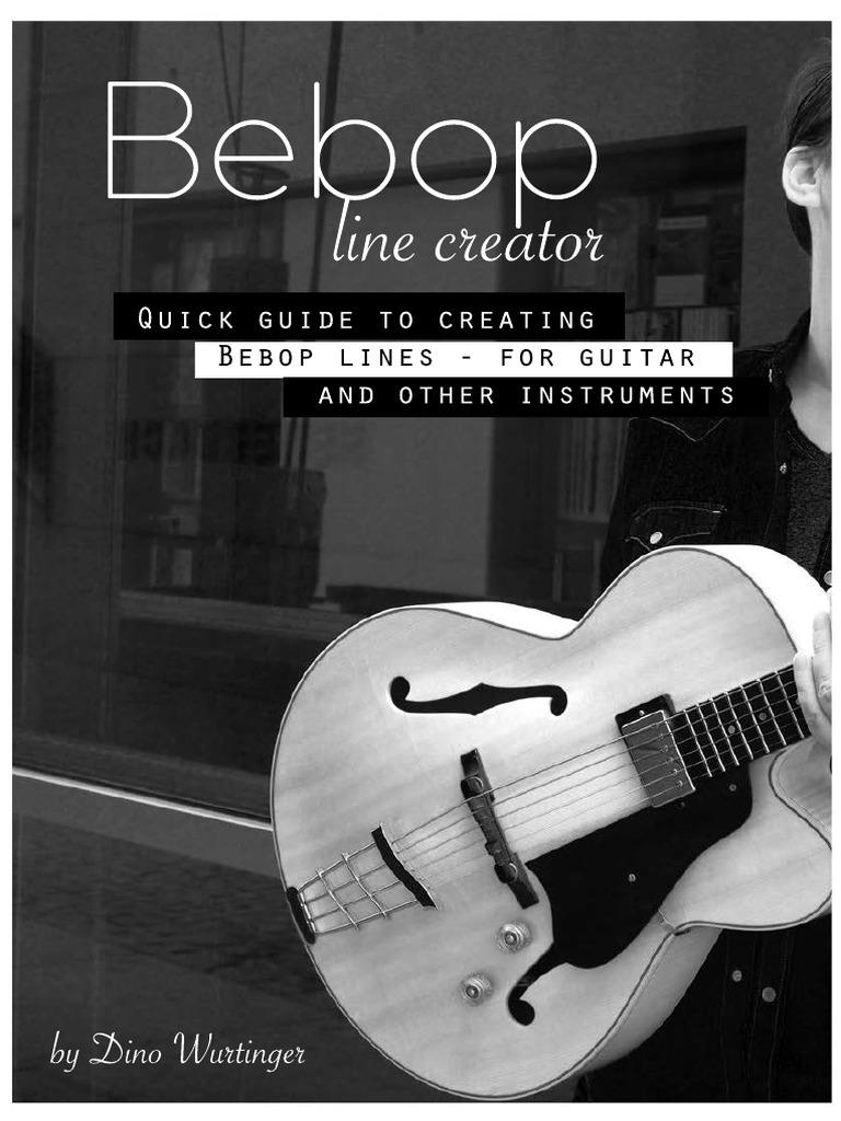 Bebop Line Creator by Dino Wurtinger | PDF | Scale (Music) | Musical Compositions