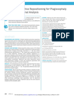 Argenta Classification of Plagiocephaly | PDF | Childhood | Medical ...