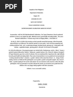 Lib Hub Accomplishment Report Template 1 | PDF | Libraries | School Library