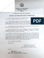 Sample Monthly Notarial Report | PDF