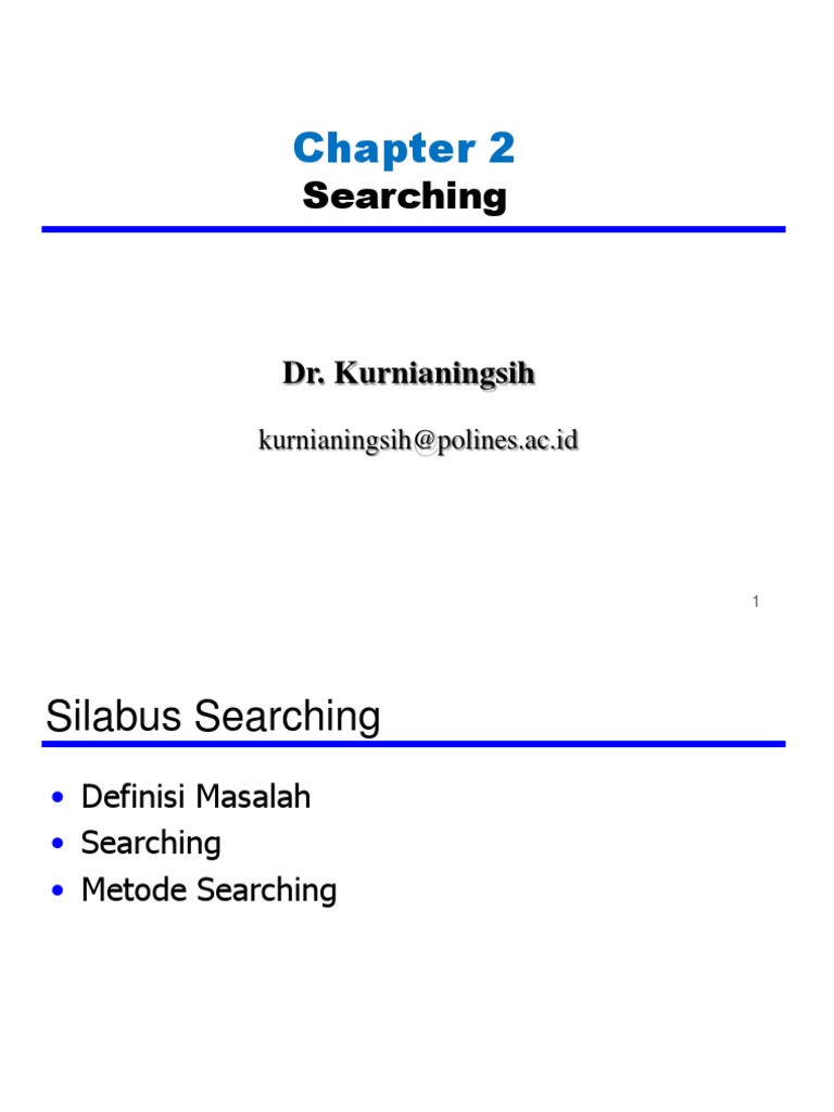 Chapter 2 - Latihan Searching | PDF Chapter 2 - Latihan Searching | PDF