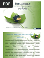 Bhavishya DDO Manual | PDF | Pension | Software