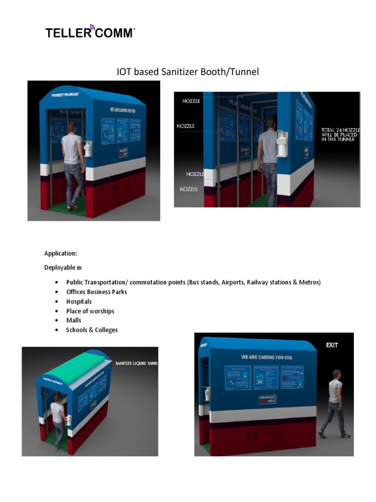 IOT Sanitizer Booths | PDF