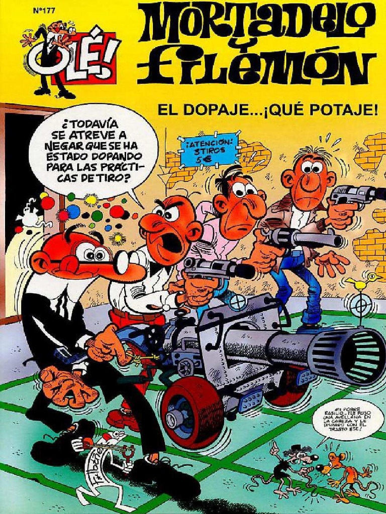 Mortadelo y Filemon 177 El Dopaje Que Potaje | PDF