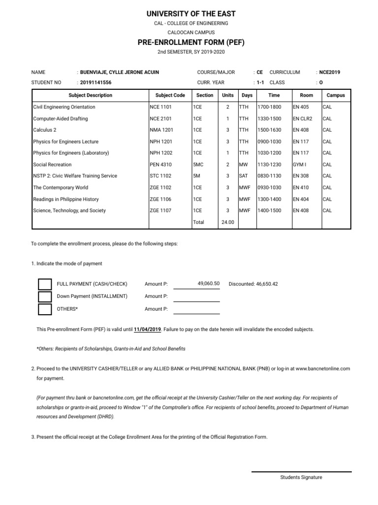 UE Online Registration | Download Free PDF | Business