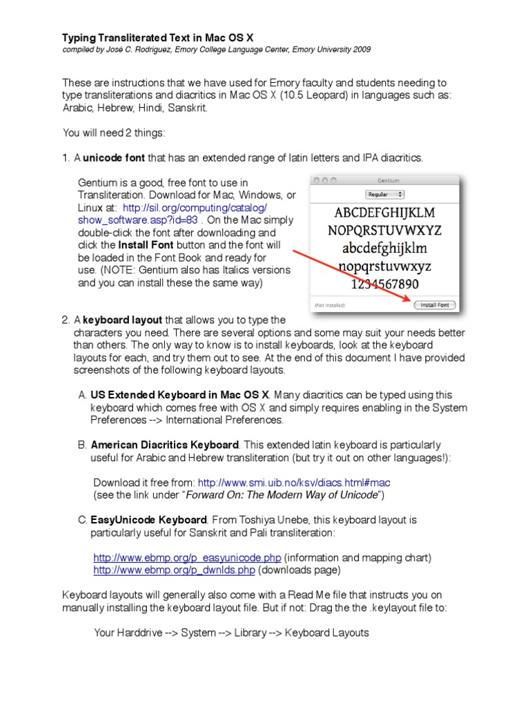 Typing Trans Literate D Text in Macos X | PDF | Computer Keyboard | Mac Os