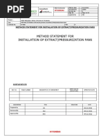 FHC Installation Method Statement | PDF | Risk Assessment | Safety