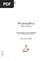 PrismaPro 2.x Manual English | PDF | Databases | Spectrum