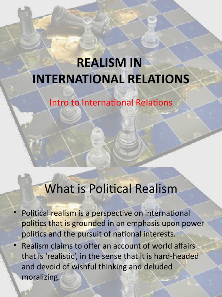Realism in Ir | PDF | International Relations | Political Science