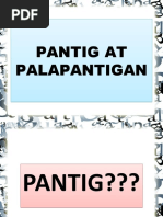 Pantig at Salita | PDF