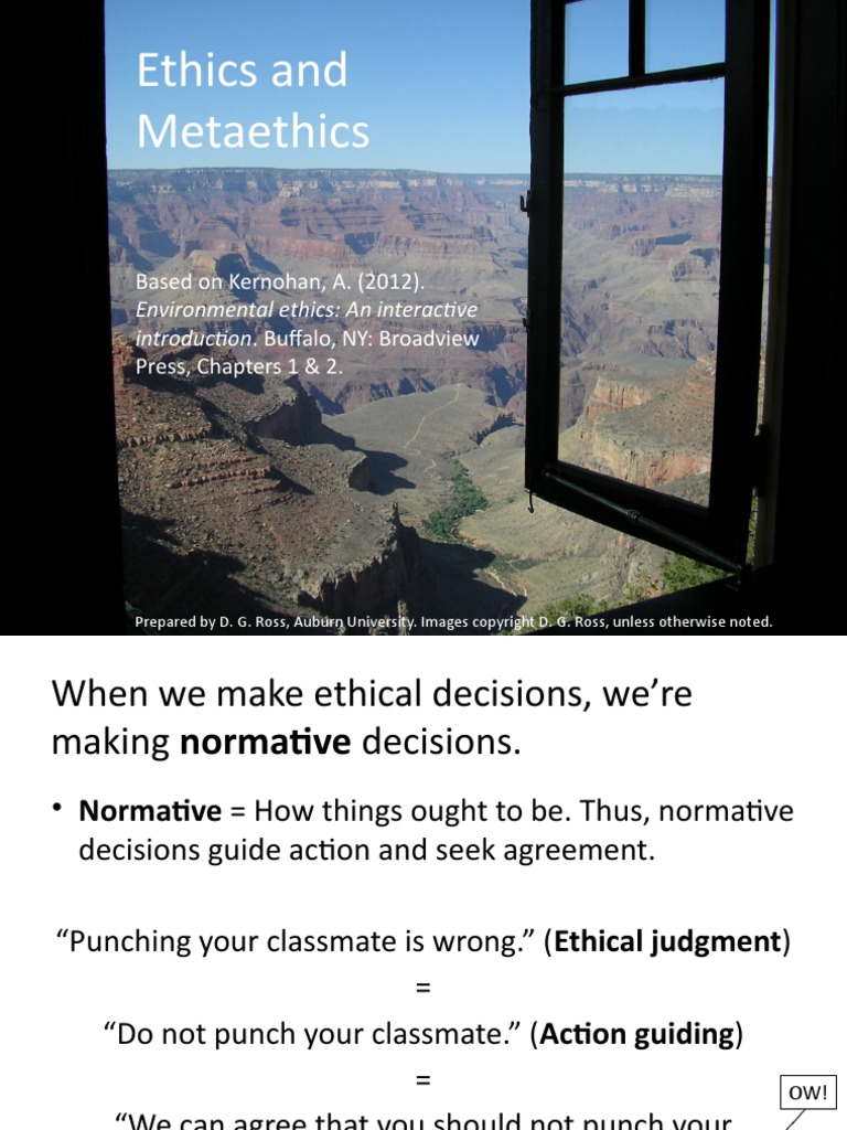 1 Ethics and Metaethics | PDF | Metaphilosophy | Metaphysics