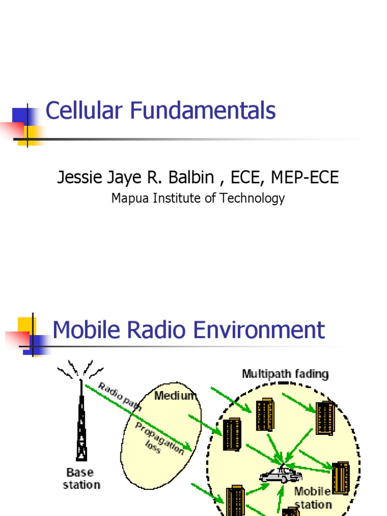 Cellular Fundamentals PDF | PDF | Cellular Network | Radio