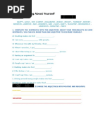 Personal Narrative Brainstorm | PDF