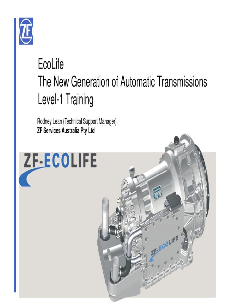 ZF-EcoLife - The New Generation of Automatic Transmissions Level-1 ...