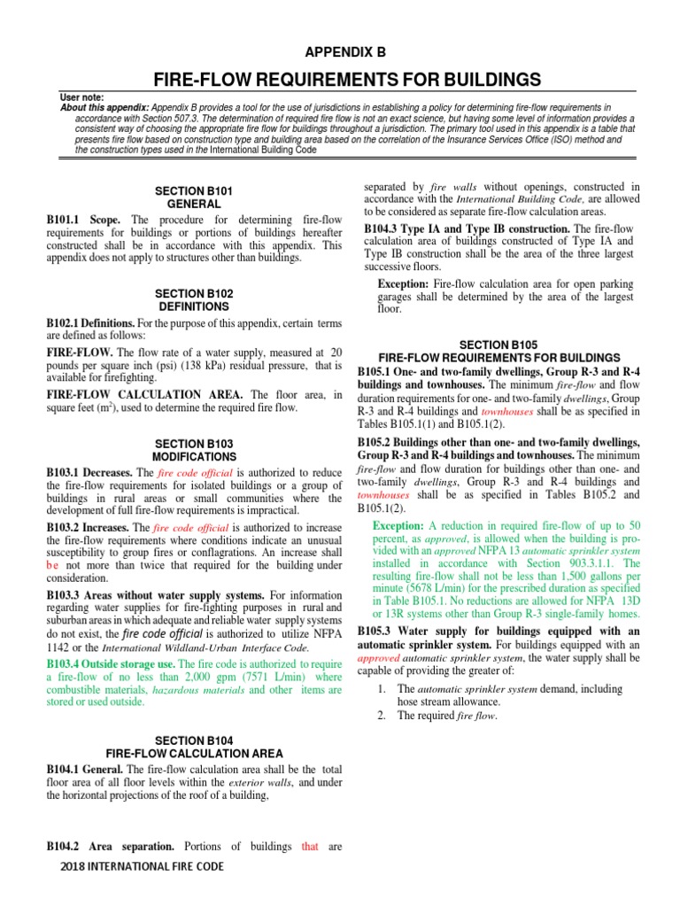 Determining Fire-Flow Requirements: A Guide to Establishing Consistent ...