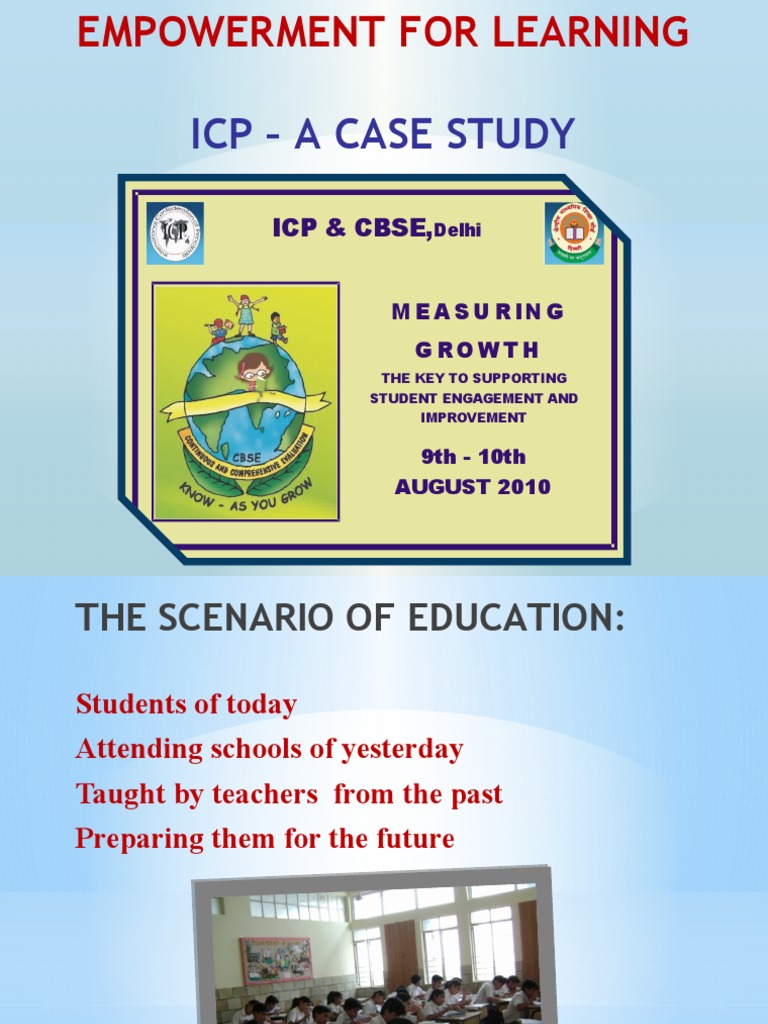 Icp - A Case Study | PDF | Teachers | Learning
