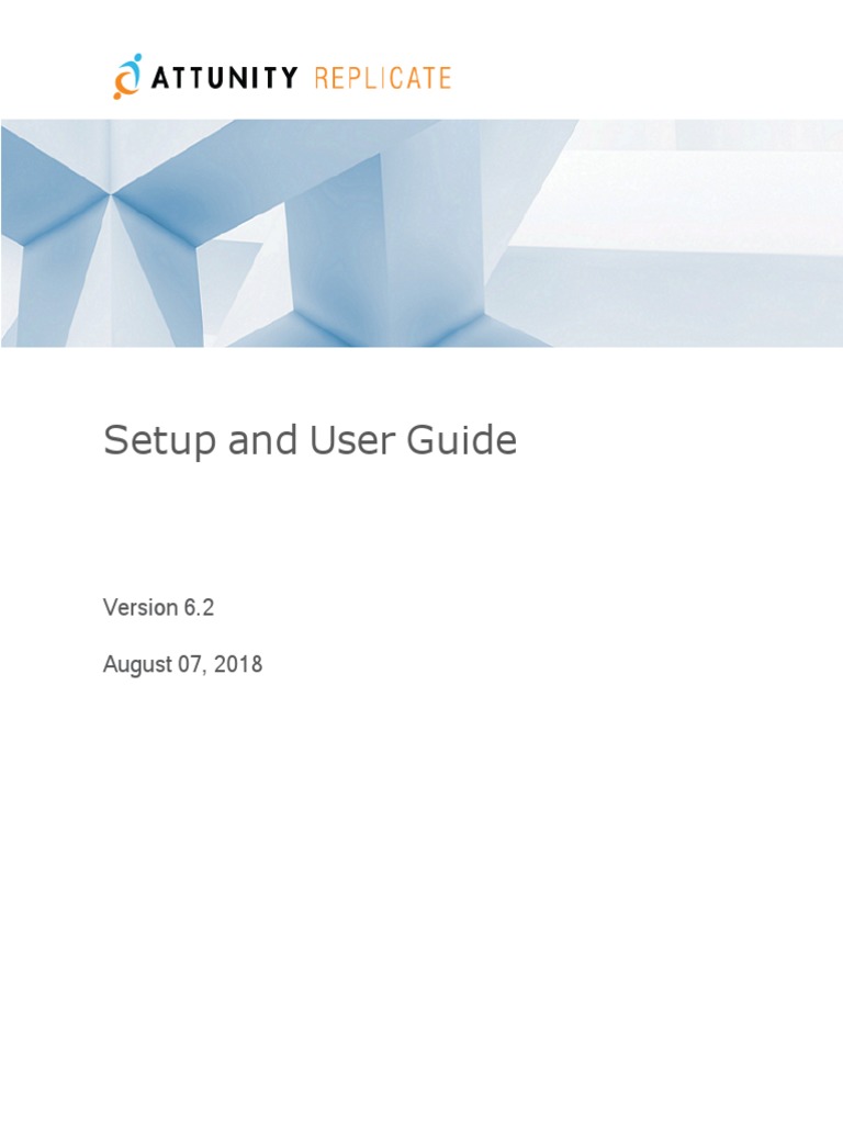 Attunity Replicate User Guide PDF | PDF | Microsoft Sql Server | Public ...
