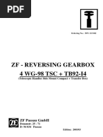 ZF 4 WG 90 - 94 POWERSHIFT TRANSMISSION | PDF | Axle | Clutch