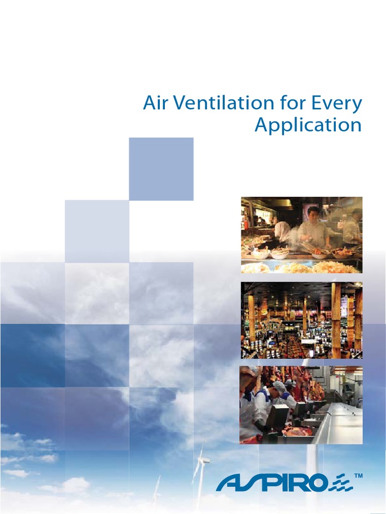 ASPIRO Air Ventilation For Every Application - FA | PDF | Ventilation ...