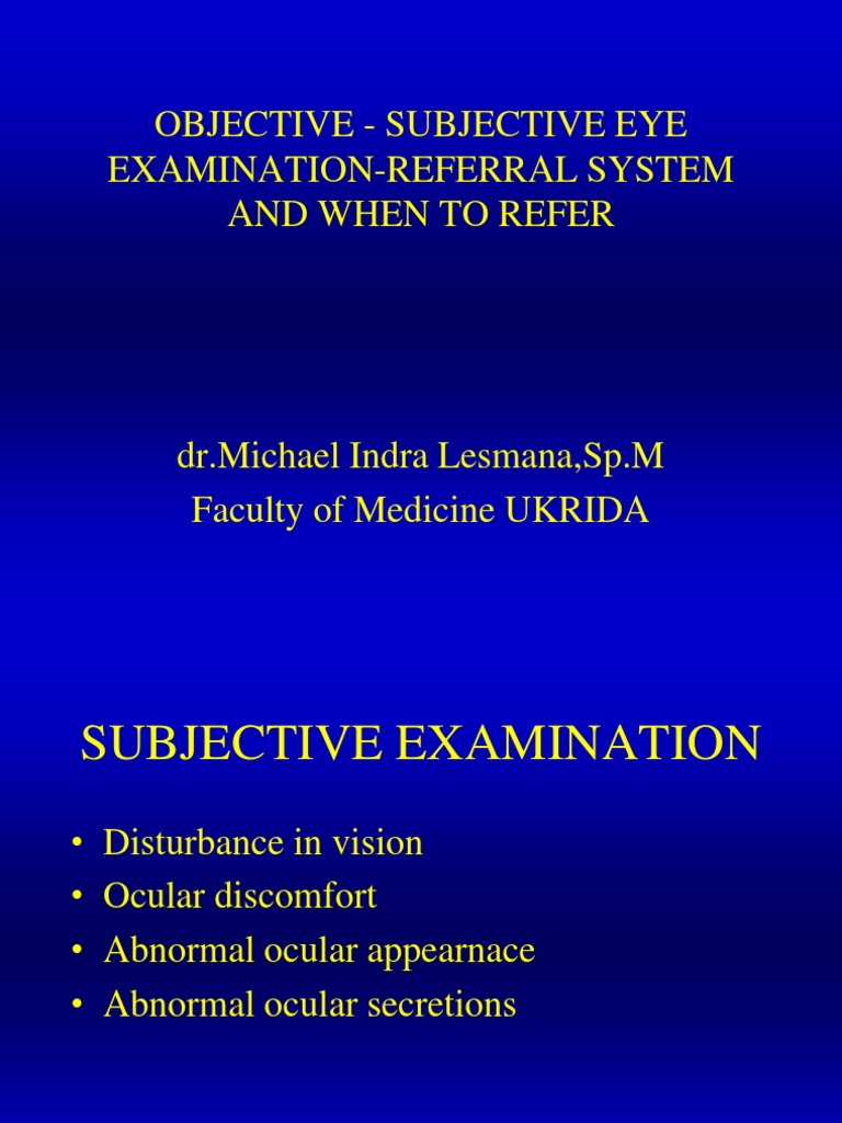 Ocular Motility and Referral Guidelines | PDF | Human Eye | Ophthalmology