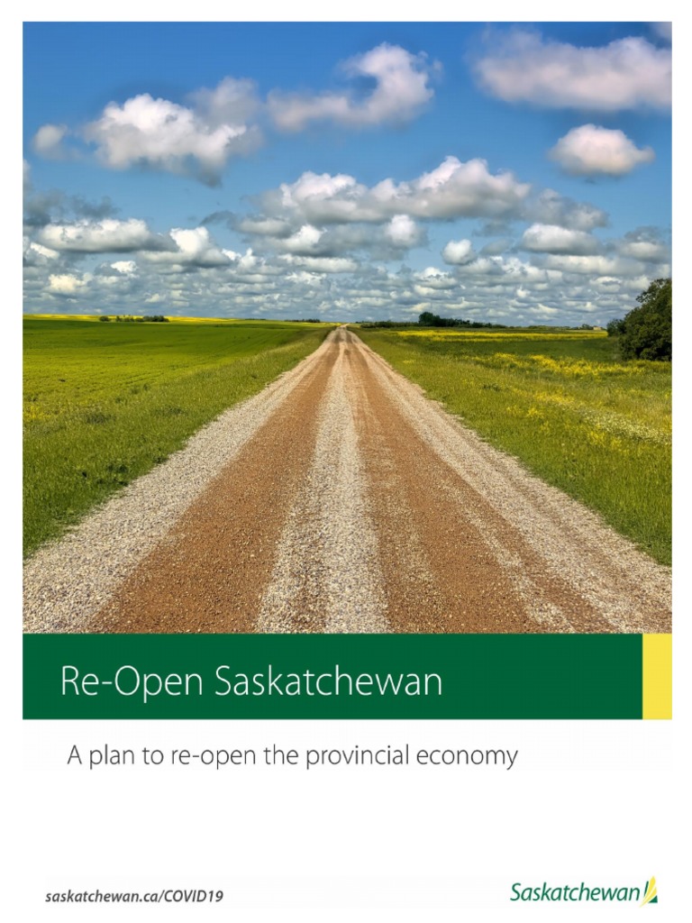Re-Open Saskatchewan Plan | PDF | Personal Protective Equipment ...