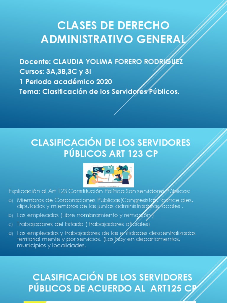 Clasificacion de Servidores Publicos PDF | PDF | Información del ...