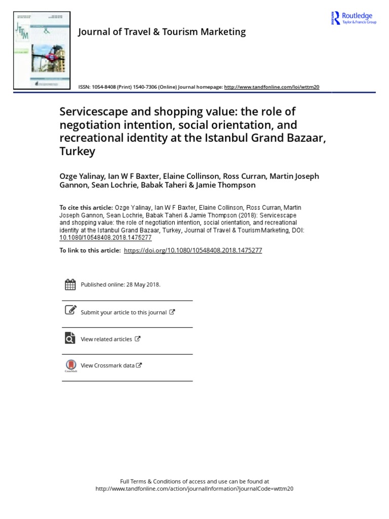 Servicescape Example | PDF | Negotiation | Behavior