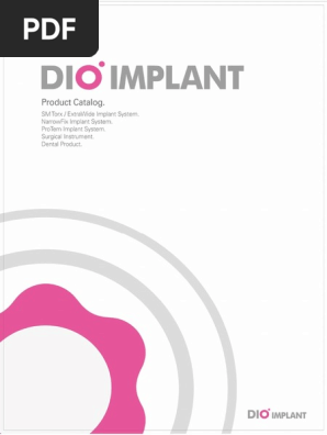 Dio Implant Catalog - Catalog Library