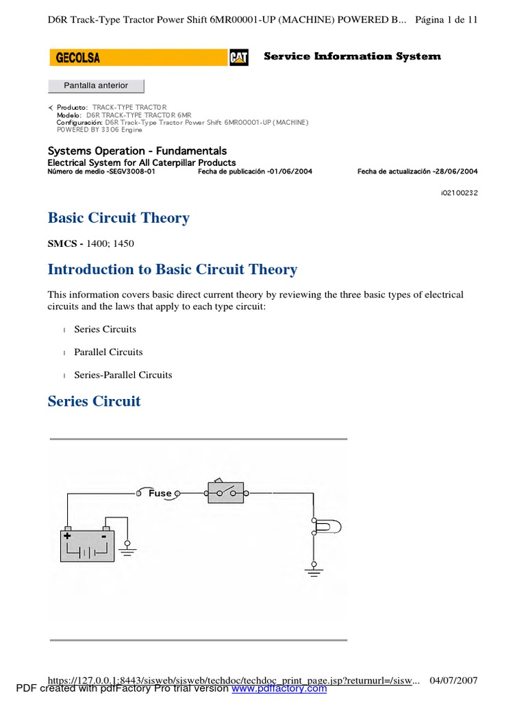 Basic Circuit Theory | PDF | Series And Parallel Circuits | Electrical ...