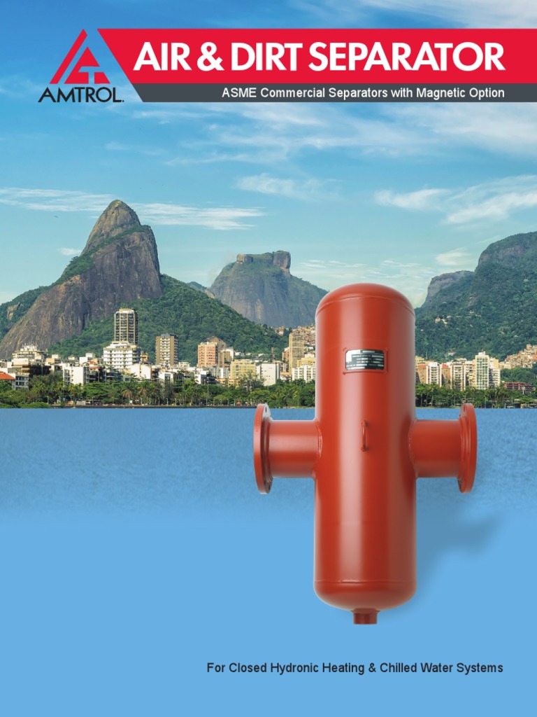 AIR & Dirt Separator: ASME Commercial Separators With Magnetic Option ...