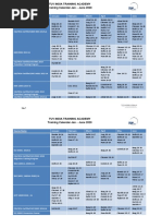 TUV India Training Calendar 2025 | PDF